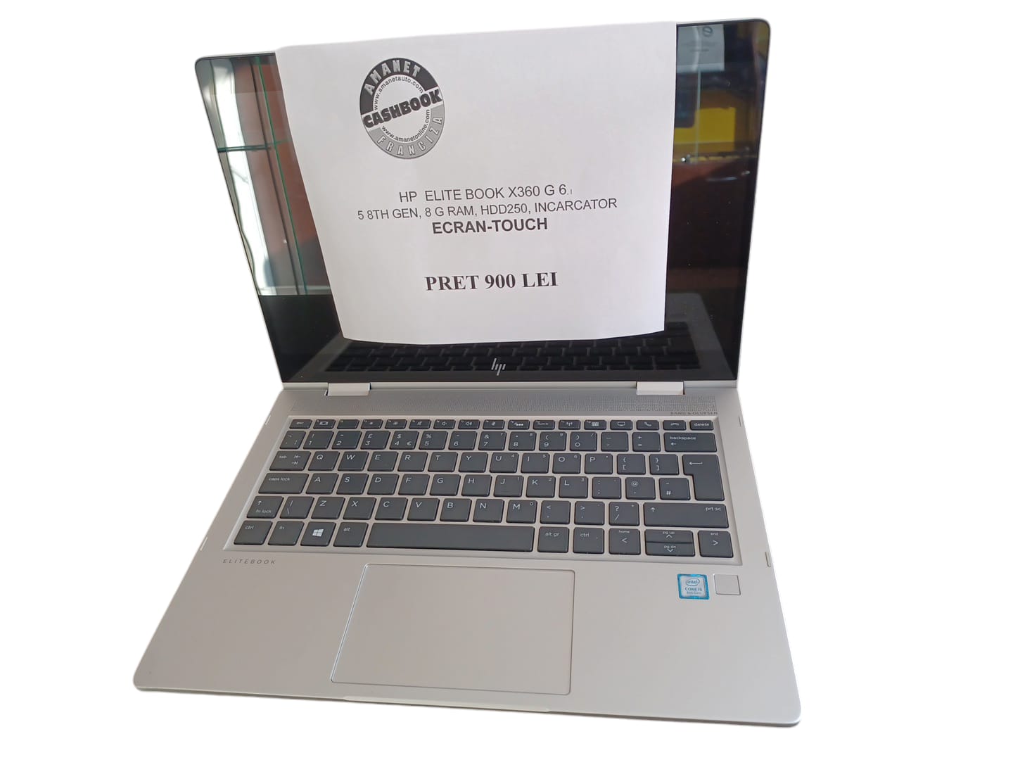 Laptop, Hp, ELITE BOOK X360 G6, 8 GB, 250G, Black - Amanet Cashbook ...
