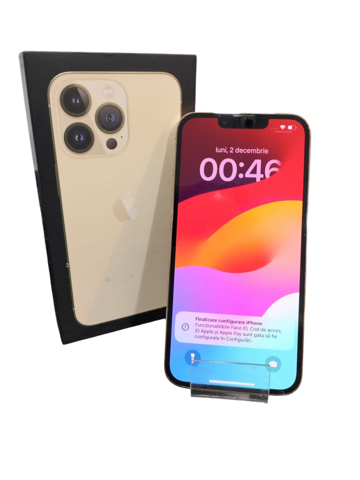Telefon mobil Iphone 13 pro Mlvc3 Zd/a AURIU, Memorie 128 GB, Stare ...