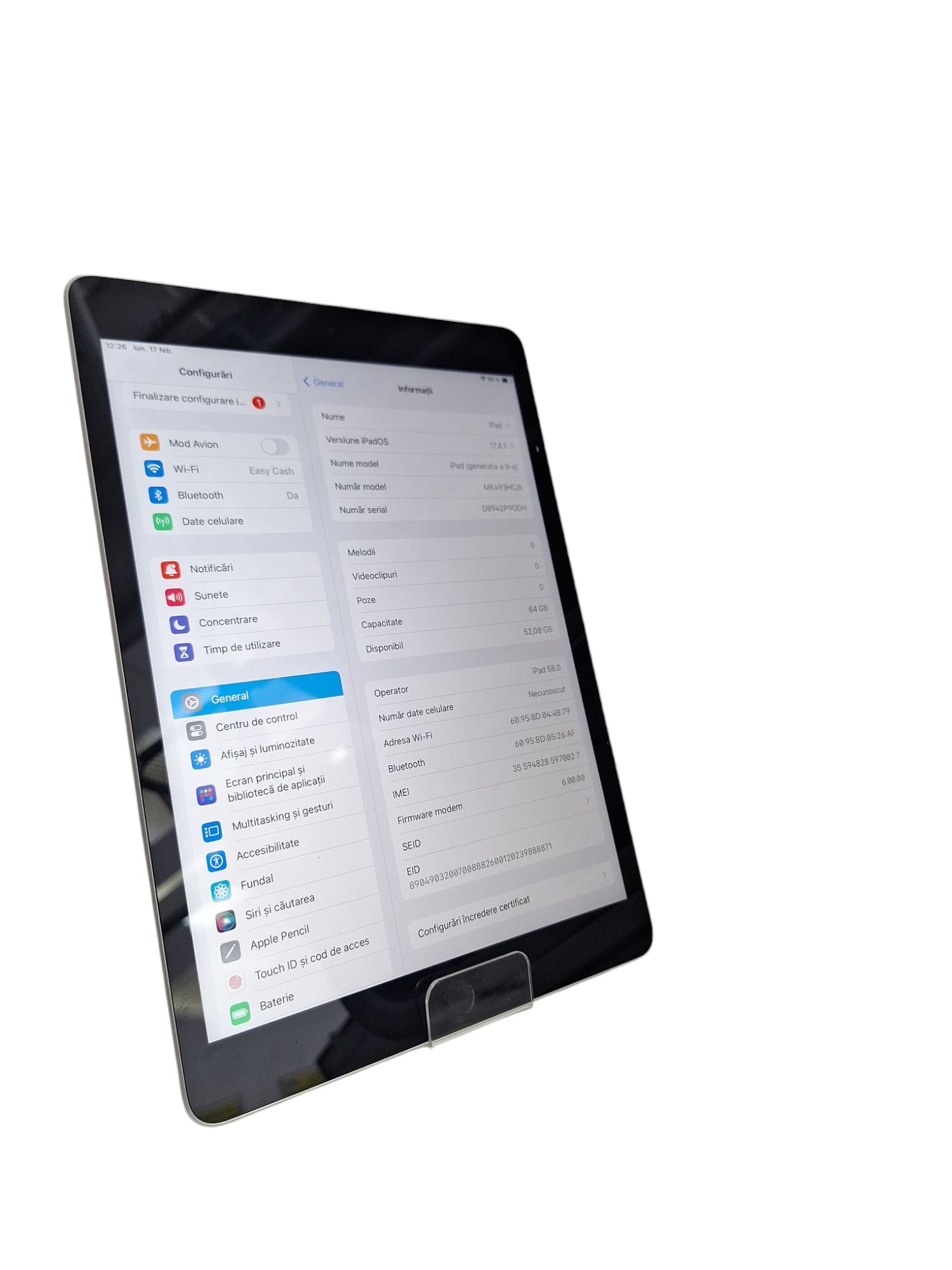 Tabletă Apple Ipad 9, 10 INCH, WI FI, 64 GB, Gray, Buna - Amanet ...