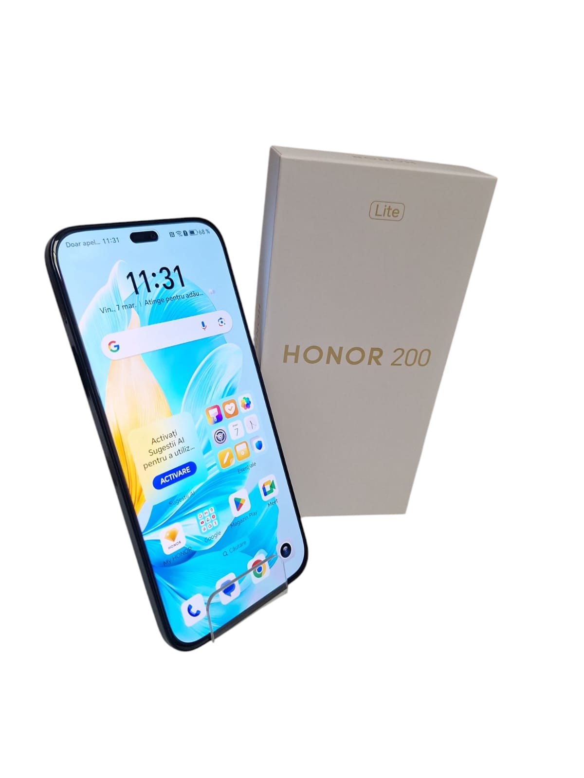 Telefon mobil Huawei Honor 200 Lite BLACK, Memorie 256 GB, Stare Ca nou ...