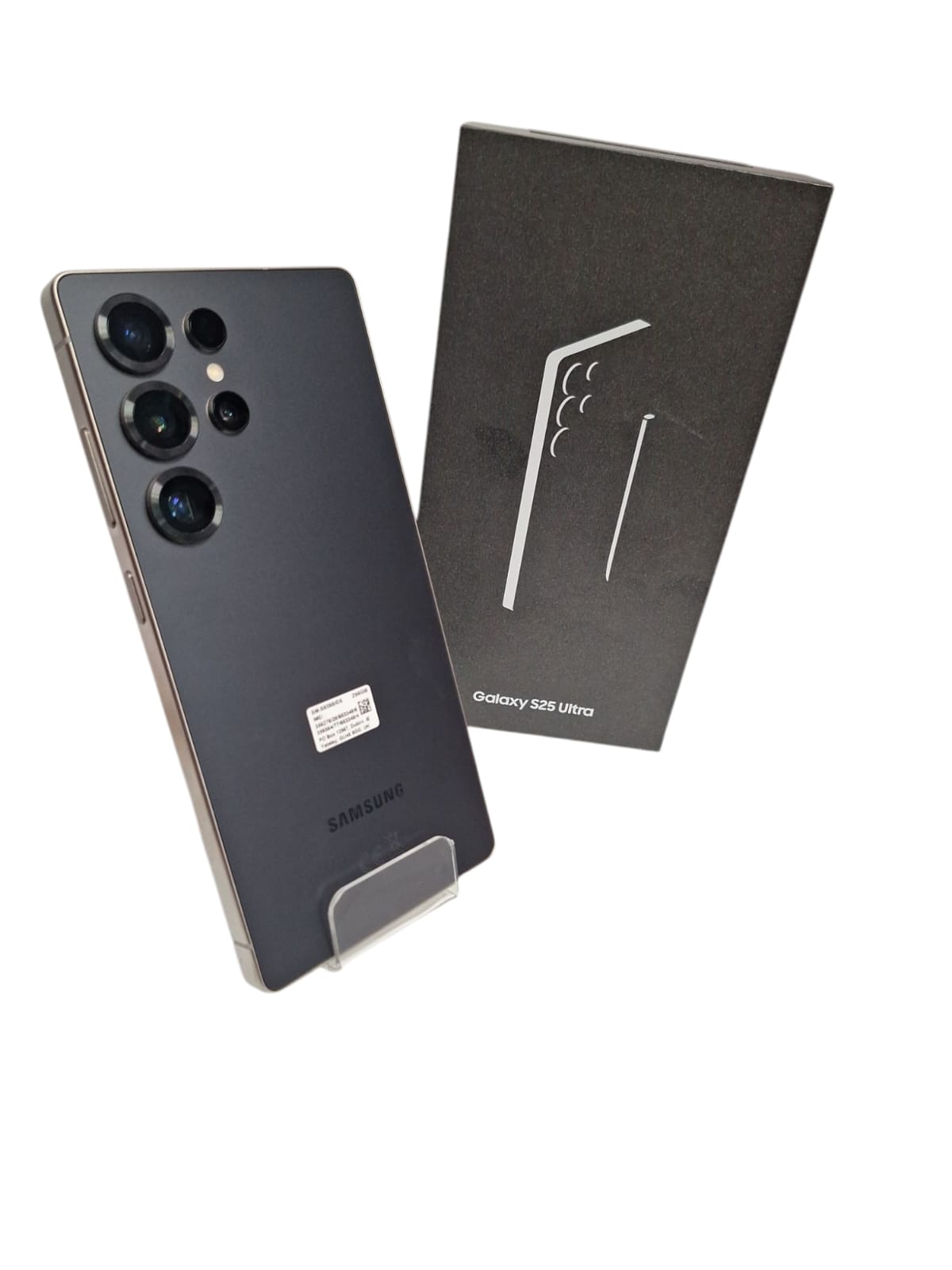 Telefon mobil Samsung S25 Ultra TITANIUM BLACK, Memorie 256 GB, Stare ...
