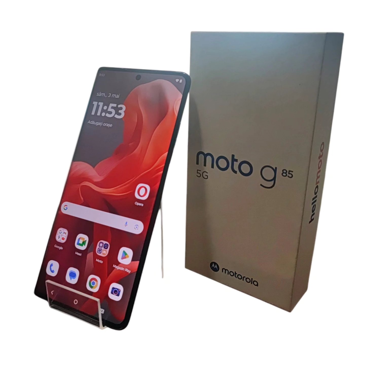 Telefon mobil Motorola G85 5g URBAN GREY, Memorie 256 GB, Stare Ca nou ...