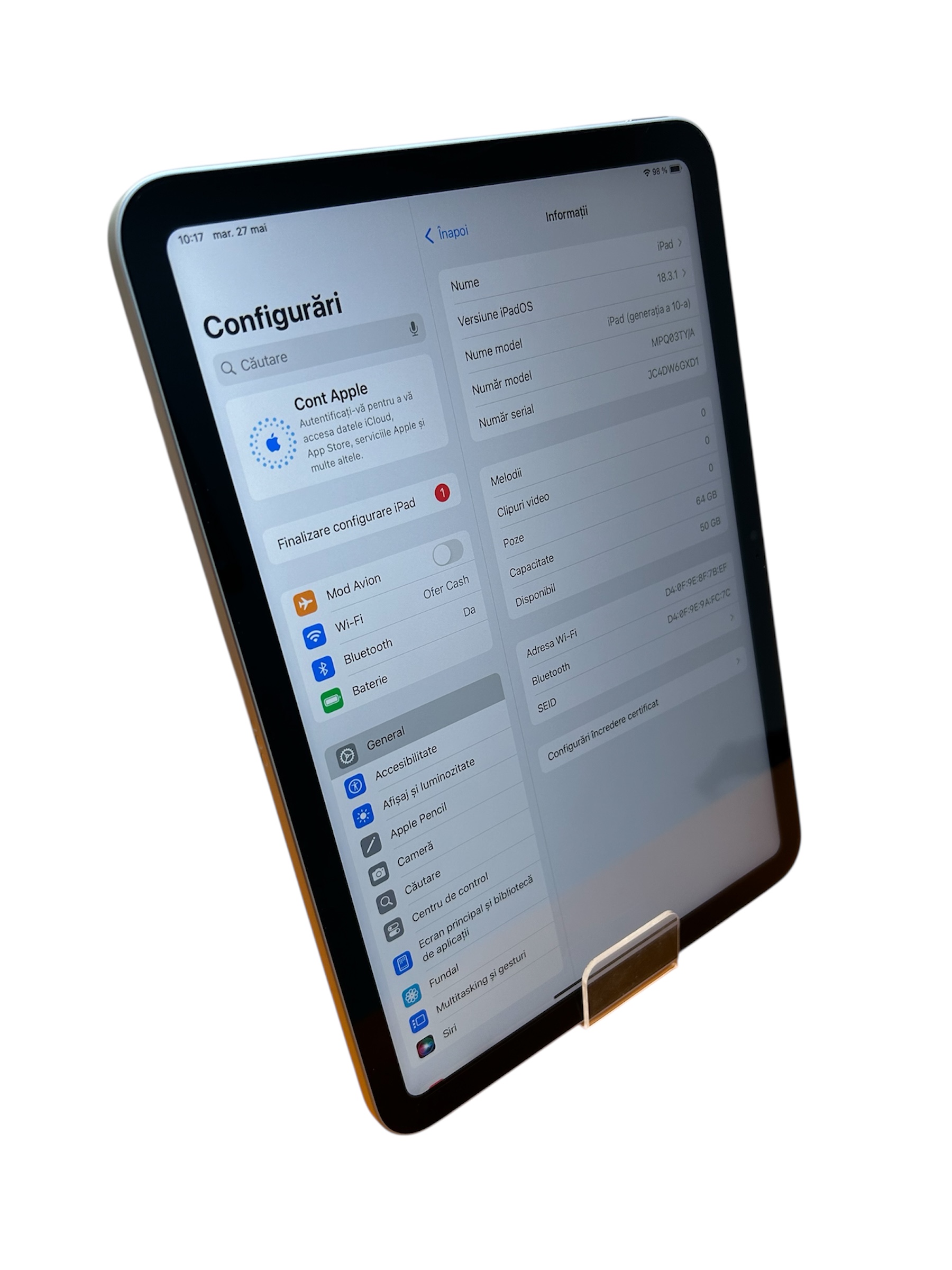 Apple, Ipad Gen 10 - Wifi, Silver, Foarte buna - Amanet Cashbook ...