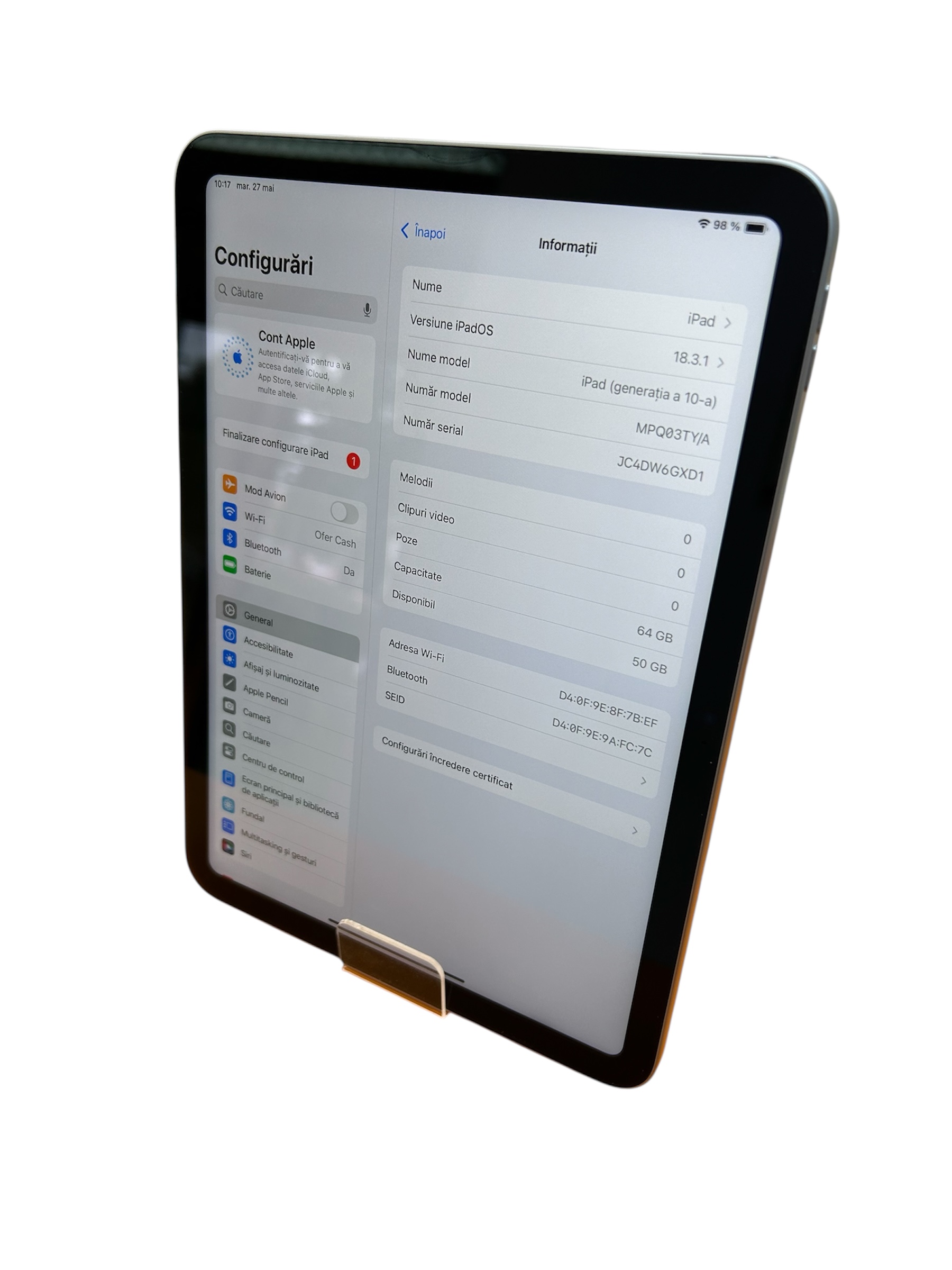 Apple, Ipad Gen 10 - Wifi, Silver, Foarte buna - Amanet Cashbook ...