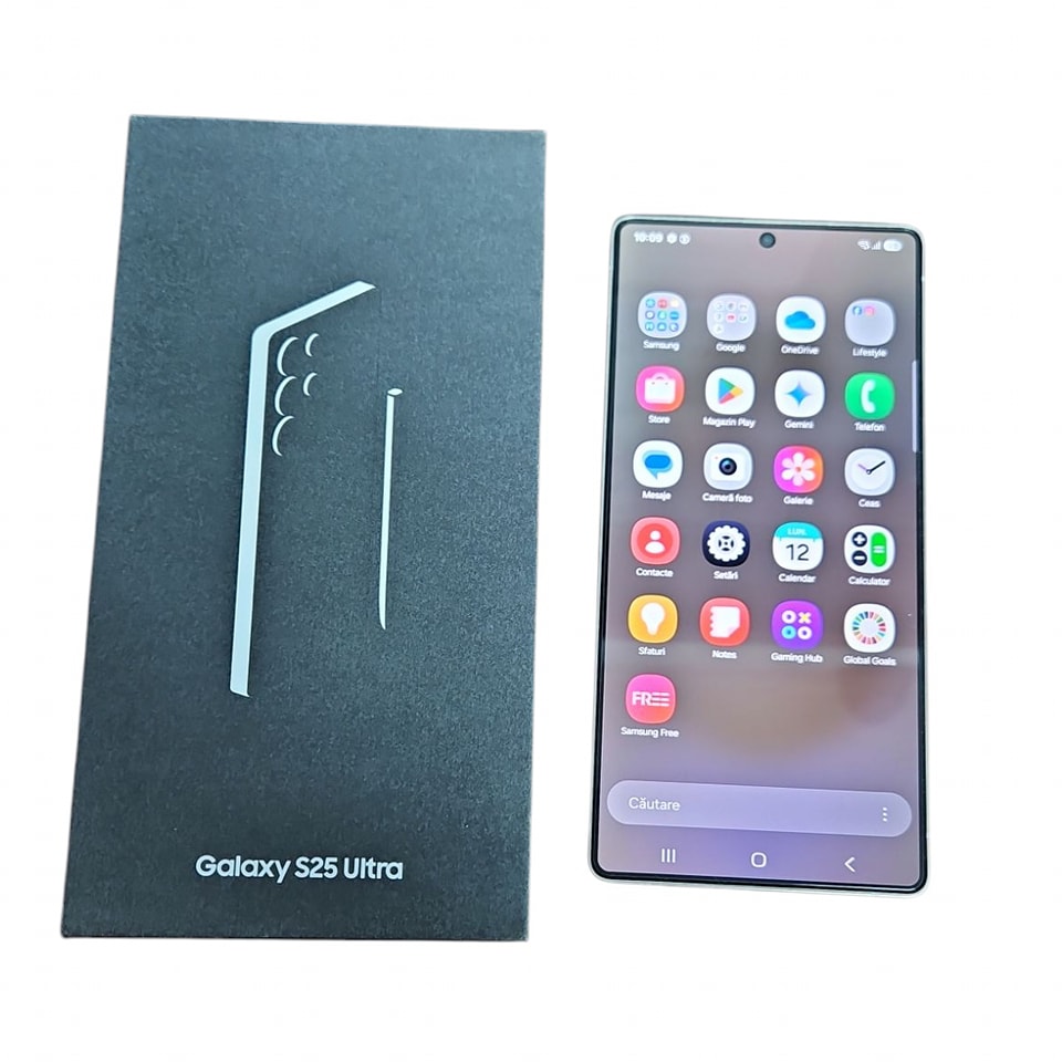 Telefon mobil Samsung S25 Ultra SILVER, Memorie 512 GB, Stare Excelenta ...