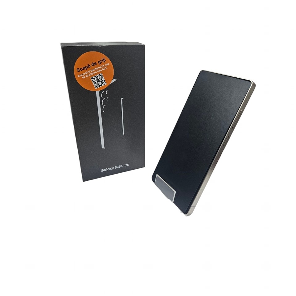 Telefon mobil Samsung S25 Ultra TITANIUM GRAY, Memorie 512 GB, Stare Ca ...
