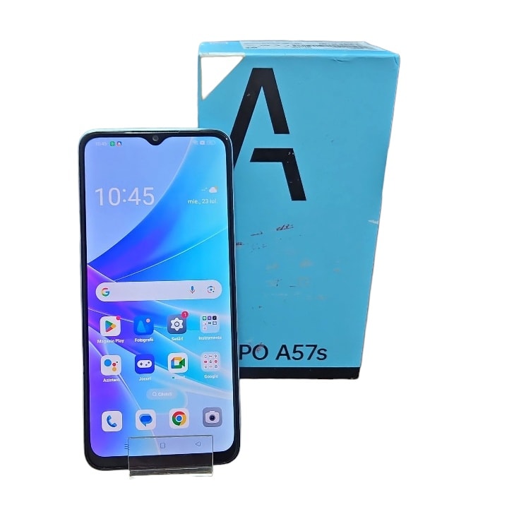 Telefon mobil Oppo A57s SKY BLUE, Memorie 64 GB, Stare Buna - Amanet ...