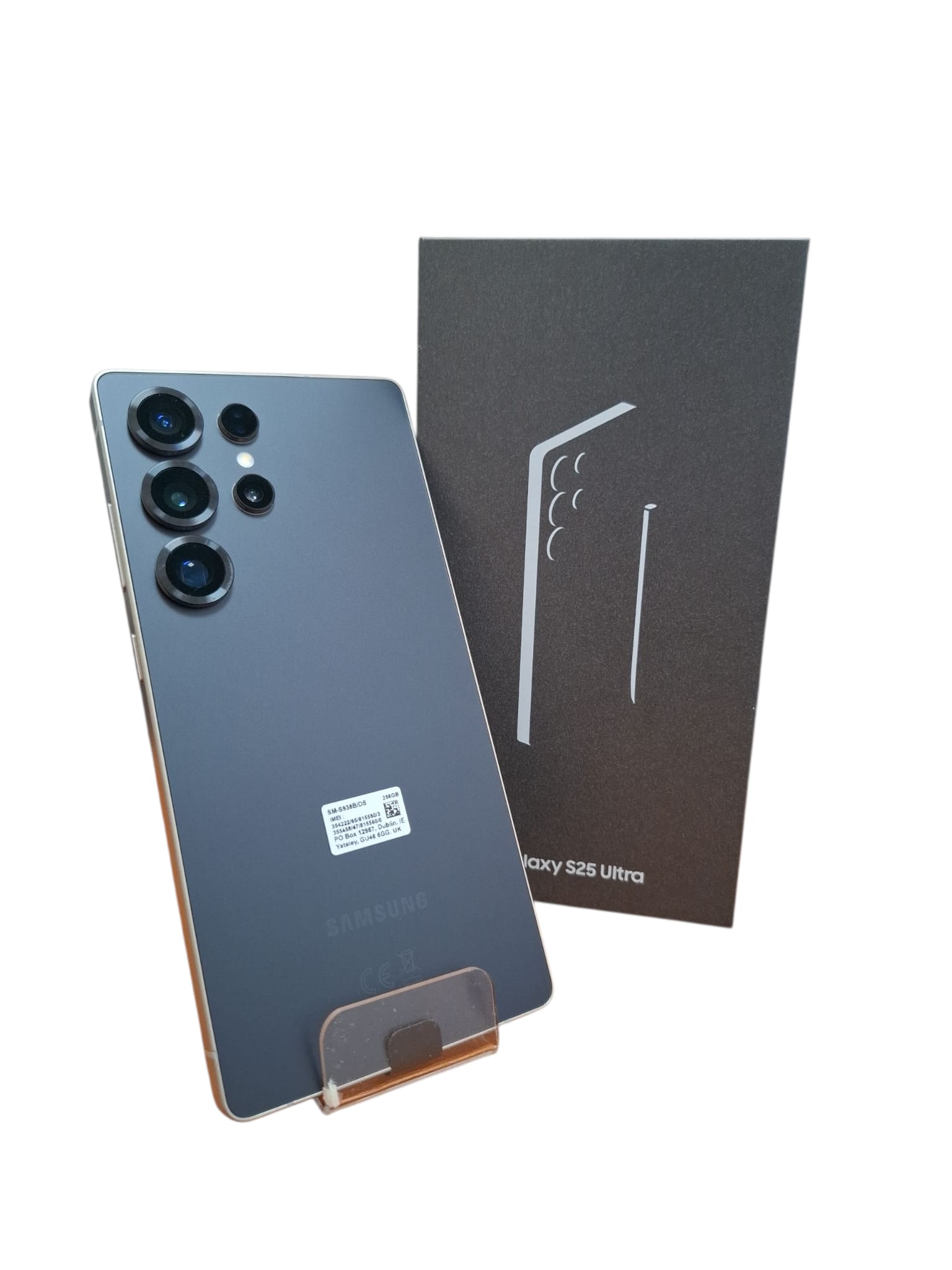 Telefon mobil Samsung S25 Ultra TITANIUM BLACK, Memorie 256 GB, Stare ...