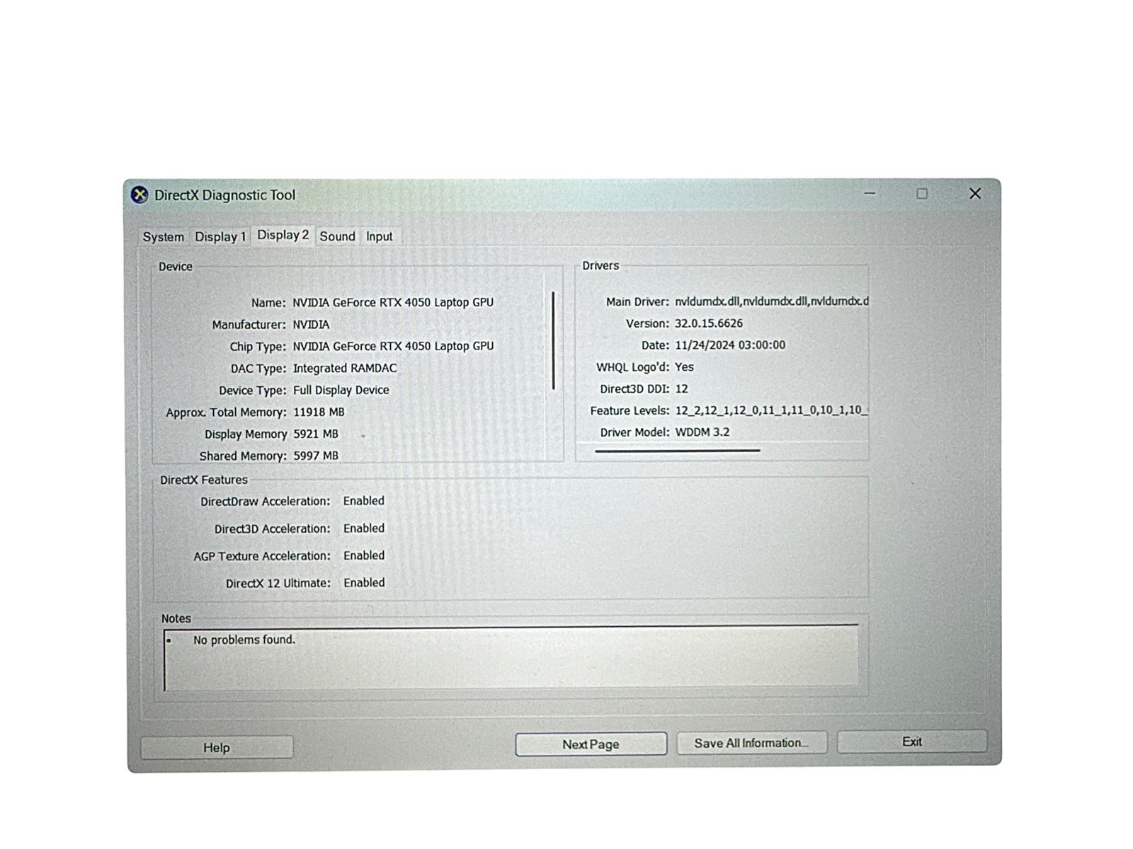 Laptop, Lenovo, LEGION 83GS, Intel I5 - 12450hx 12 Cpus, 12 GB, 500 GB ...