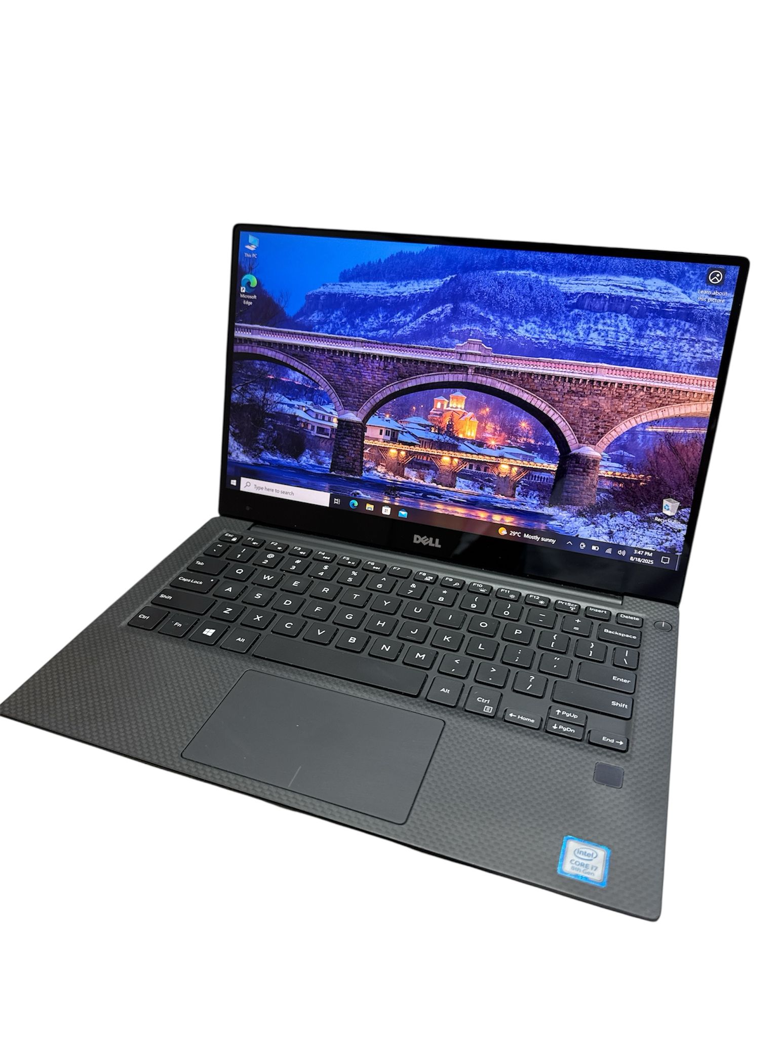 Laptop, Dell, XPS 13 9360, Intel Core I7-8550u, 8 GB, Intel Iris ...