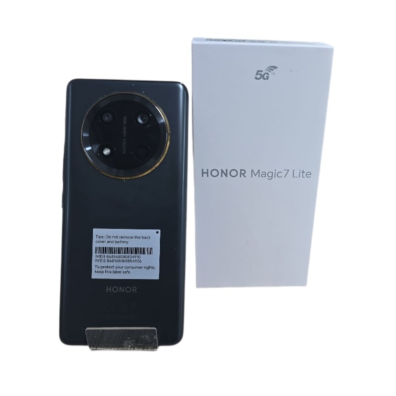 Telefon mobil Honor magic 7 lite Brp-nx1m NEGRU, Memorie 256 GB, Stare ...