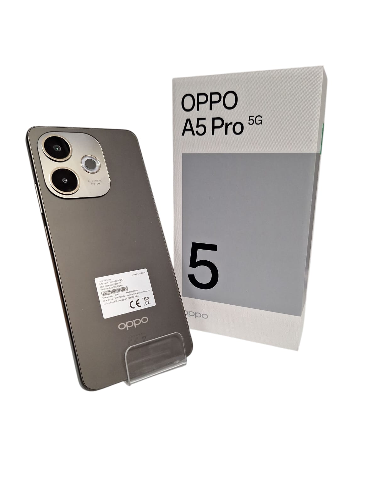 Telefon mobil Oppo A5 Pro 5g BROWN, Memorie 256 GB, Stare Foarte buna ...