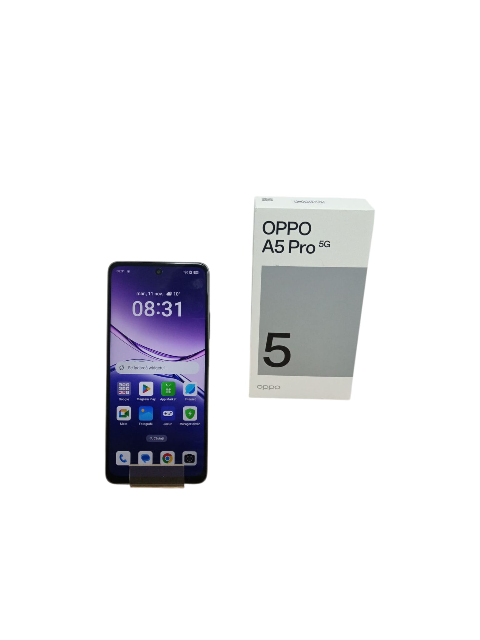 Telefon mobil Oppo A5 Pro 5g BLACK BROWN, Memorie 256 GB, Stare Foarte ...