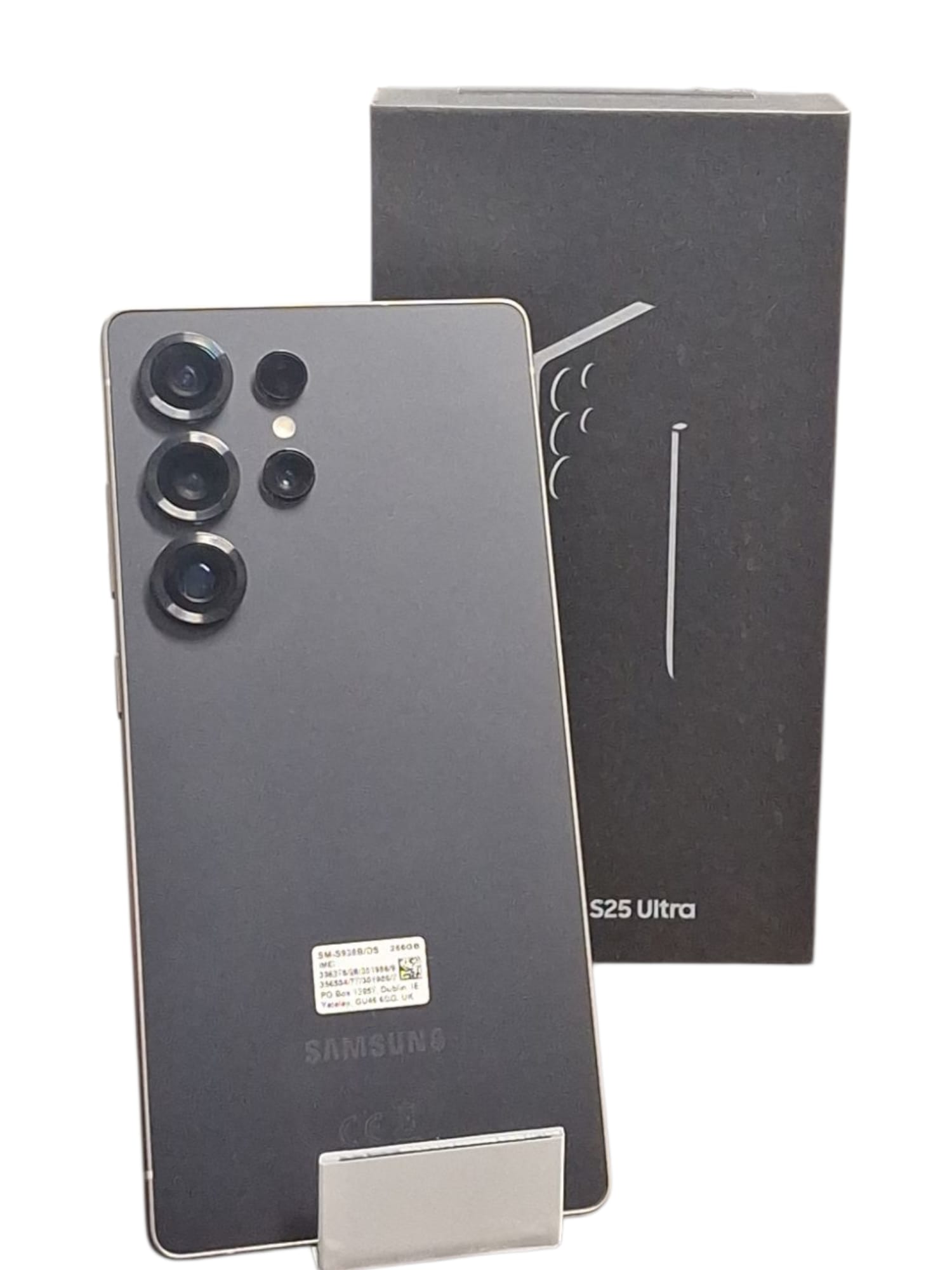 Telefon mobil Samsung S25 Ultra Titanium Black, Memorie 256 Gb, Stare ...