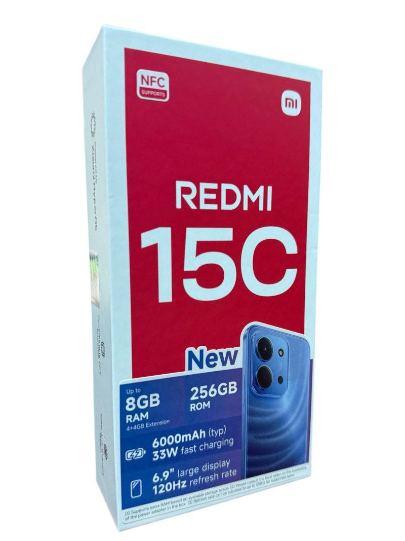 Telefon mobil Redmi 15c Midnight Black, Memorie 256 Gb, Stare Foarte ...