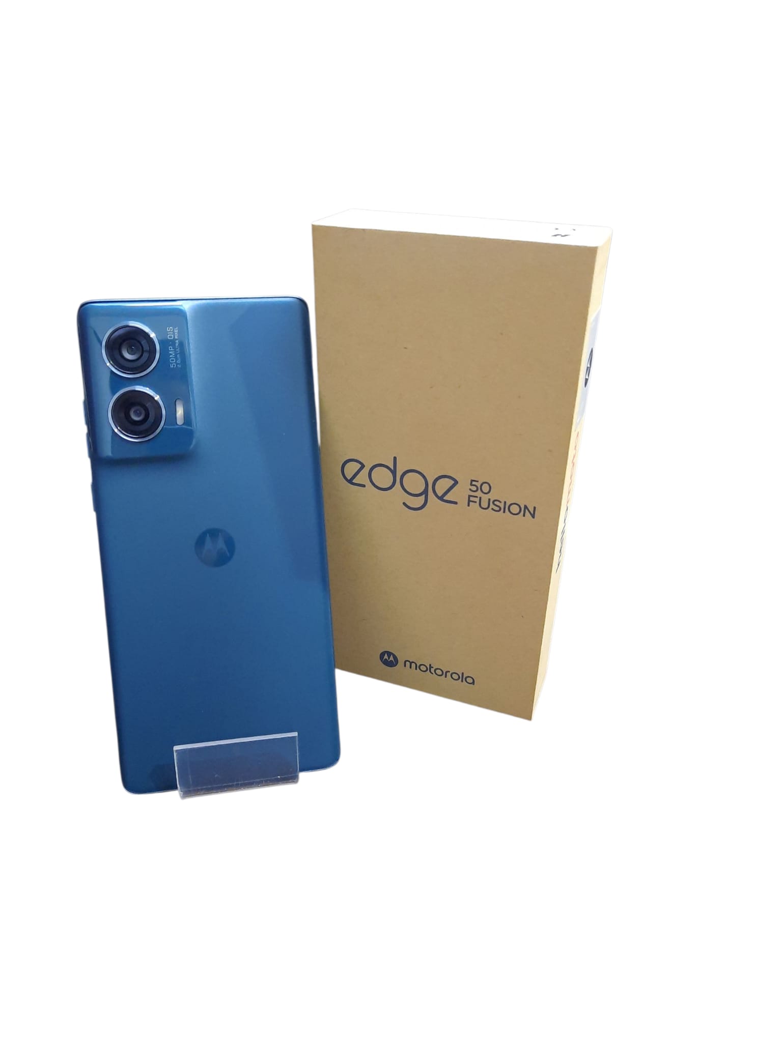 Telefon mobil Motorola Edge 50 Fusion Pantone Forest Blue, Memorie 128 ...