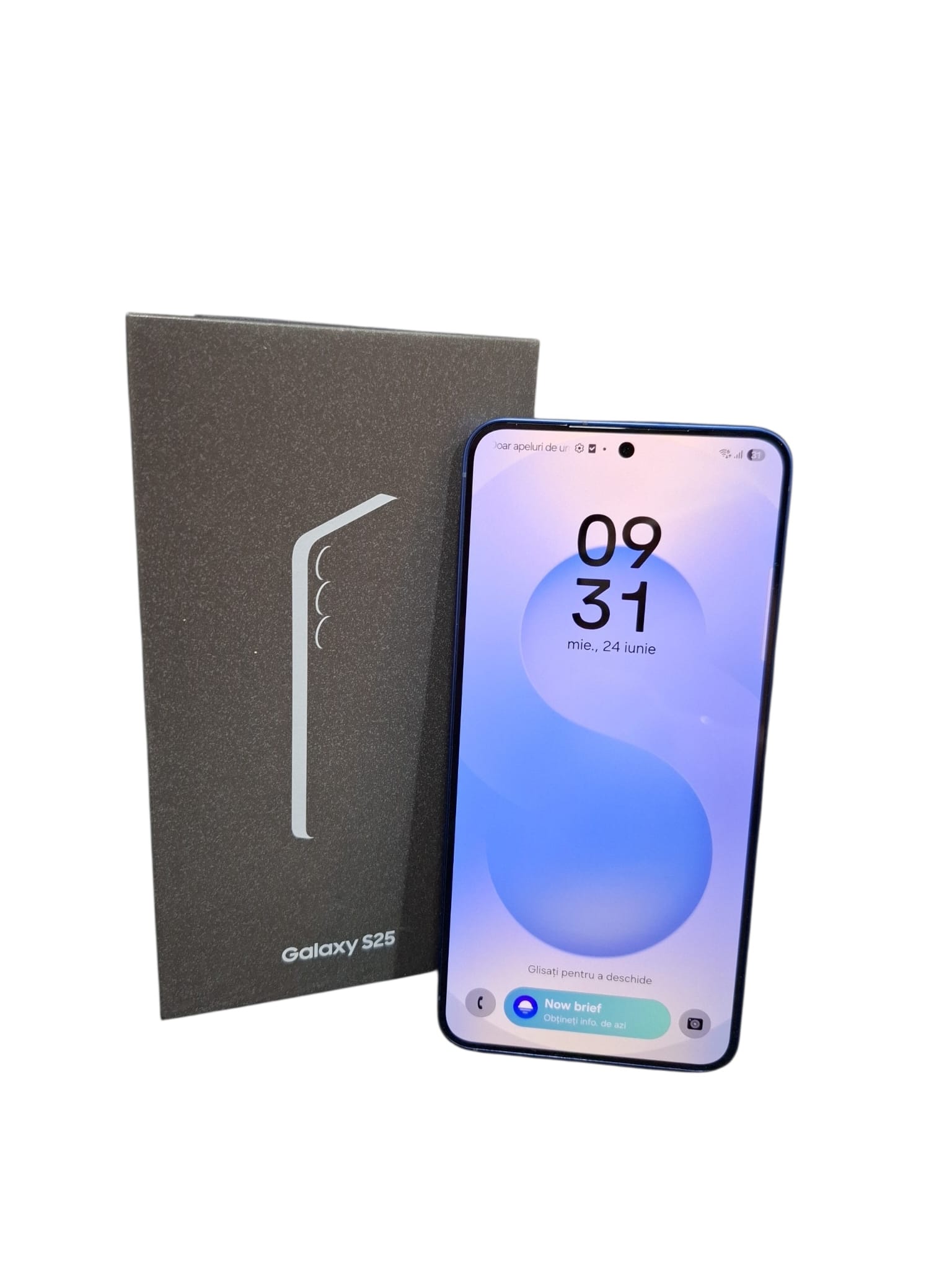 Telefon mobil Samsung S25 Blue, Memorie 128 Gb, Stare Ca nou - Amanet ...